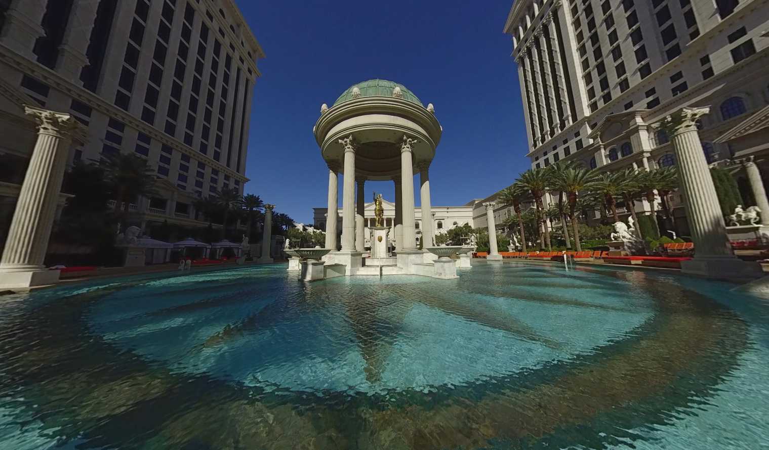 Caesar's Palace Temple Pool, Las Vegas